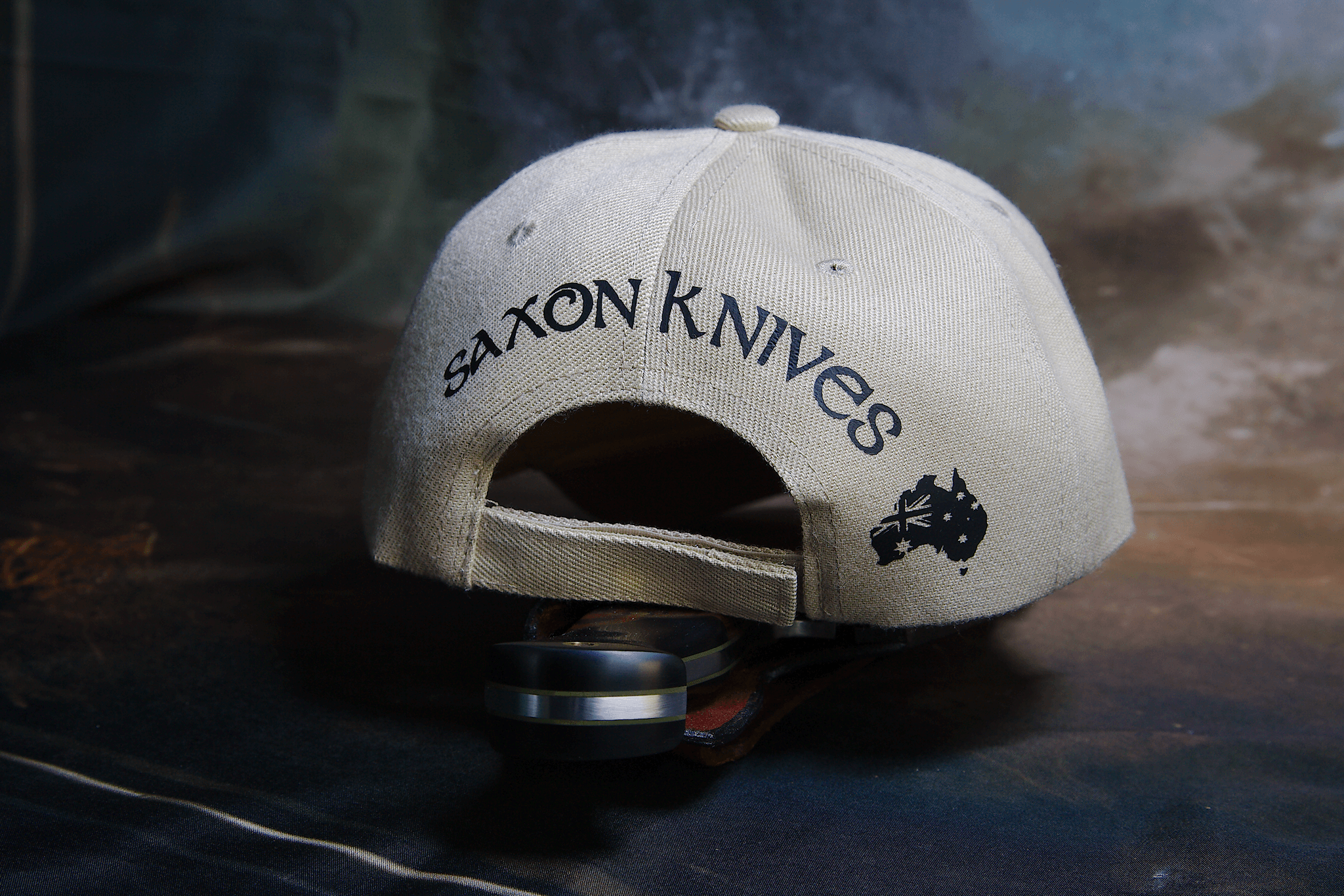 Woodsman Cap - Saxon Knives Australia - Leather Patch caps